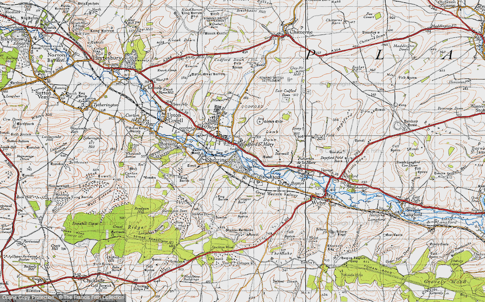 Old Maps of Codford St Mary, Wiltshire - Francis Frith