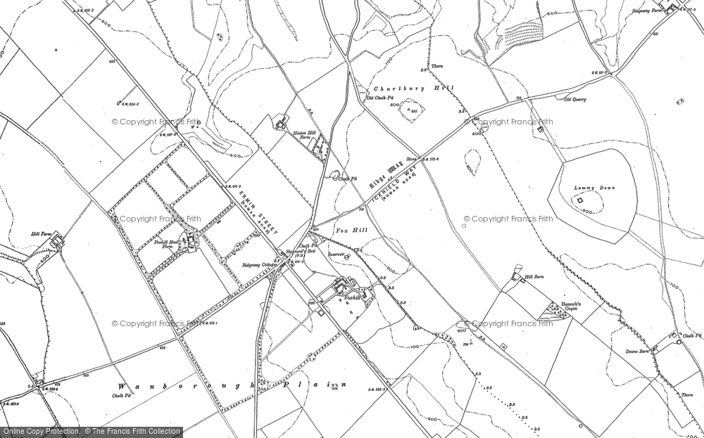 Old Maps of Downs Barn, Wiltshire - Francis Frith