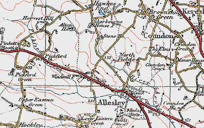 Allesley photos, maps, books, memories - Francis Frith