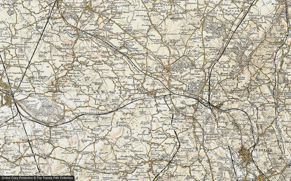 Old Maps of Alsager - Francis Frith