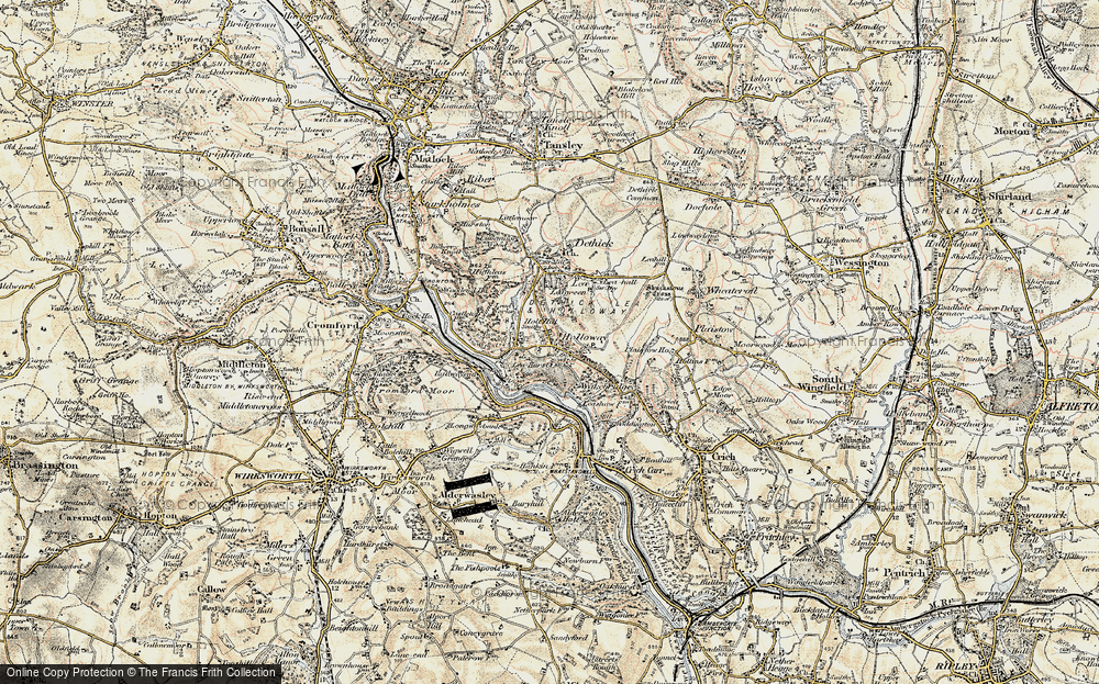 Old Maps of Lea Hurst - Francis Frith