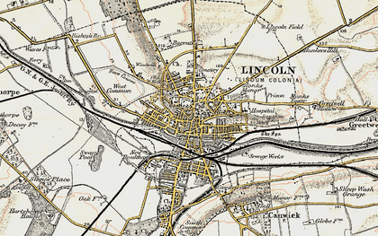Lincoln photos, maps, books, memories - Francis Frith
