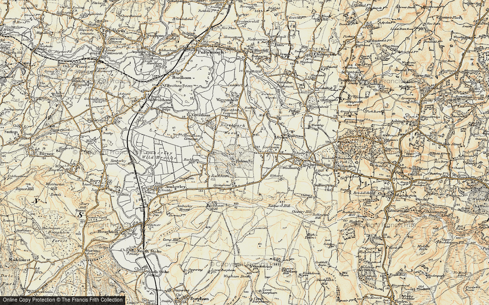 Old Maps of Springhead Fm, Sussex - Francis Frith