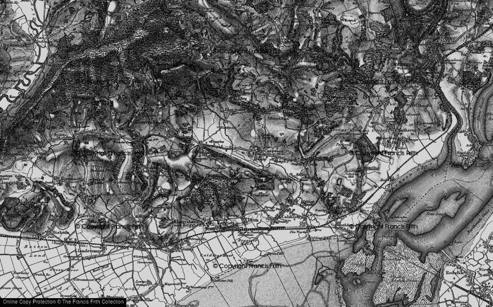 Old Maps of Caerwent - Francis Frith